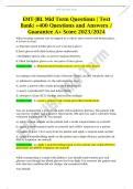 Emt Jbl Mid Term Questions With Correct Answers Emt Jbl Stuvia Us