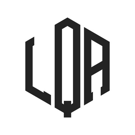 Premium Vector Lqa Logo Design Initial Letter Lqa Monogram Logo Using
