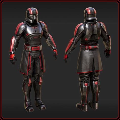 Approved Tech Taral Type Sith Trooper Armor Star Wars The Old Star