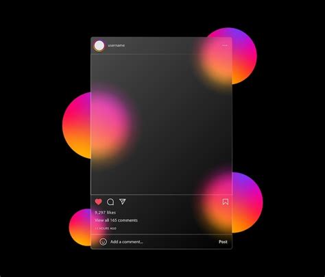 Premium Vector Instagram Mockup Social Media Feed Post Mock Up Frame