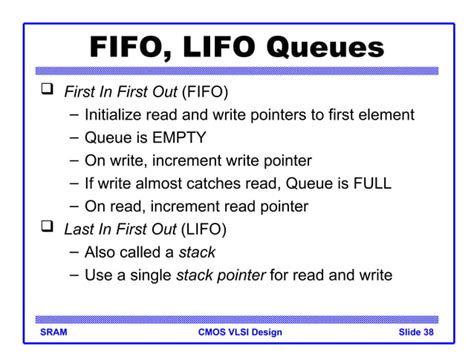 Static Random Access Memory Very Large Scale Integrationvlsi Ppt