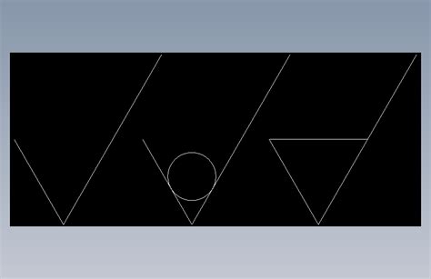Cad格式机械制图二维100例练习 21 粗糙度符号 Autocad 2000 模型图纸下载 懒石网