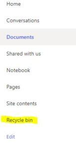 How To Restore Deleted Files In Microsoft Teams SharePoint IT Networks