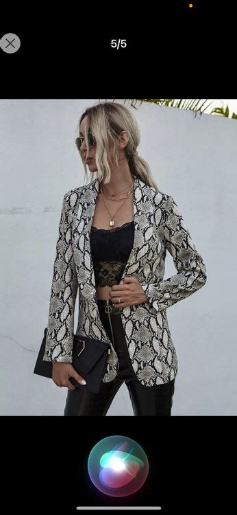 Schlangenleder Look Blazer Größe Xl Neu Gemäss Beschreibung In Thayngen Für Chf 23 Mit