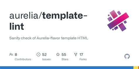 Github Aureliatemplate Lint Sanity Check Of Aurelia Flavor Template Html