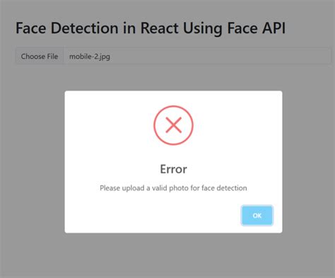 Face Detection App In Reactjs With Face Api Integration