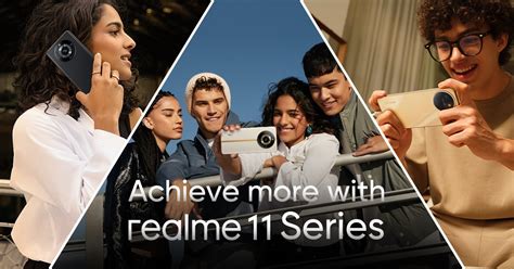 Take everyday activities to the next level with the realme 11 Series ...