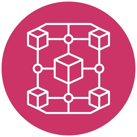 Premium Vector Vector Design Blockchain Icon Style