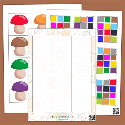 Распечатать дидактические игры и задания на тему «Цвета