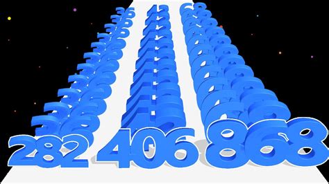 Number Stack Run 3d Number Master Freeplay Youtube