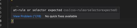 Syntax Linting Errors Not Displaying CSS Issue 172232 Microsoft