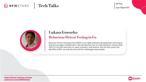 Newstore Inc On Linkedin Newstore Techtalk Golang Hybrid Di 13 Feb 2024 1900 Meetup