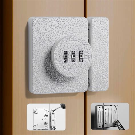 Plowatxi Closet Door Lock Bifold Door Lock 3 Digit Keyless