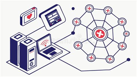 Smart Home Network Connected Devices Illustration Vector Design Generative Ai Stock Vector