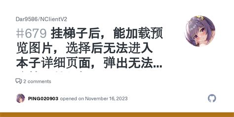 挂梯子后，能加载预览图片，选择后无法进入本子详细页面，弹出无法连接网站的提示 · Issue 679 · Dar9586nclientv2