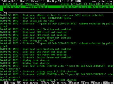 Running Bcwipe Total Wipeout Automatically