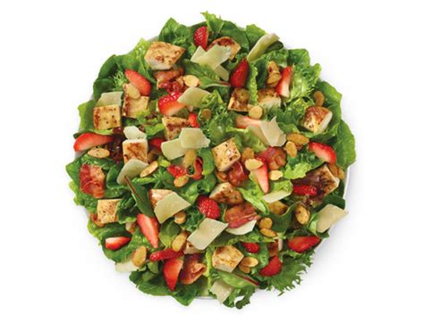Wendys Strawberry Summer Salad Just Droppedand Its Only Calories Shefinds
