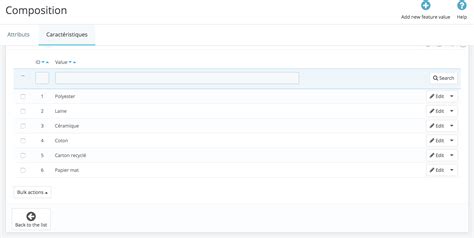Migrate Catalog Attributes Features View Feature Page Issue