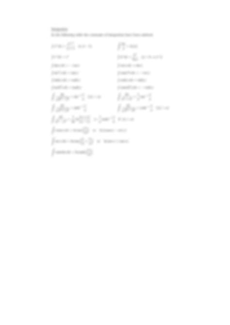 Solution Math Formula Sheet Trigonometry Hyperbolic Functions