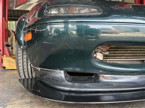 Miata Na Front Splitter Durable Fiberglass And Carbon Fiber