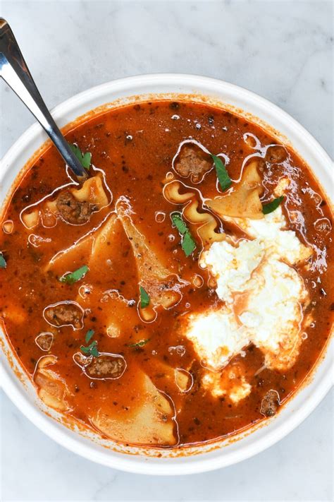 Lasagna Soup Recipe Add A Pinch