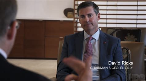 Preview Axios On Hbo Interviews Eli Lilly Ceo David Ricks