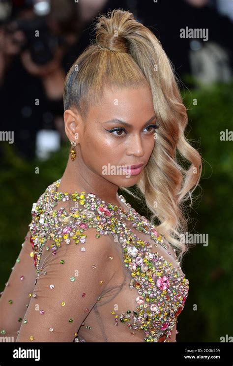 Beyonce Knowles Attending The Metropolitan Museum Of Art Met Gala In