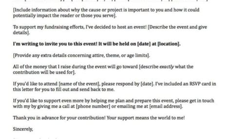 Fundraising Letters Examples To Craft A Great Fundraising Ask In