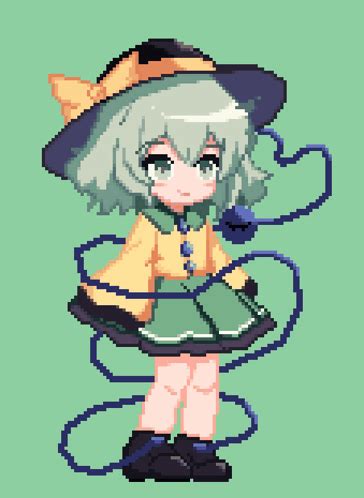 Pixelart Koishi  Pixelart Koishi Komeiji Discover And Share S