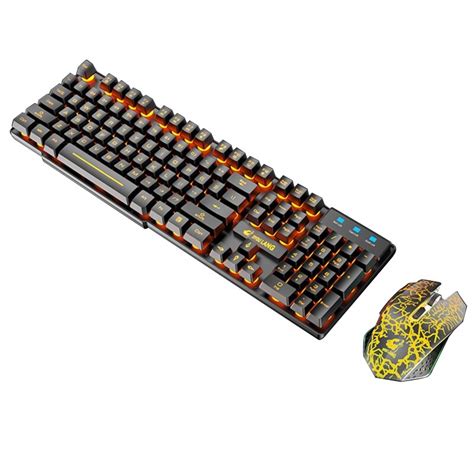 2 4g Rechargeable Wireless Gaming Keyboard And Mou Vicedeal
