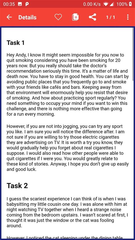 Celpip Speaking Task 1 Examples