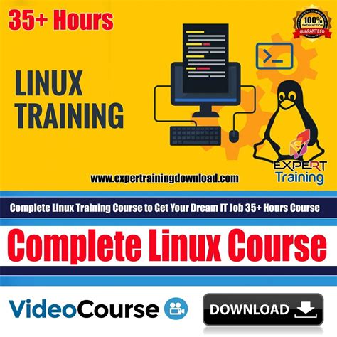 complete linux training online course and pdf guides expert training