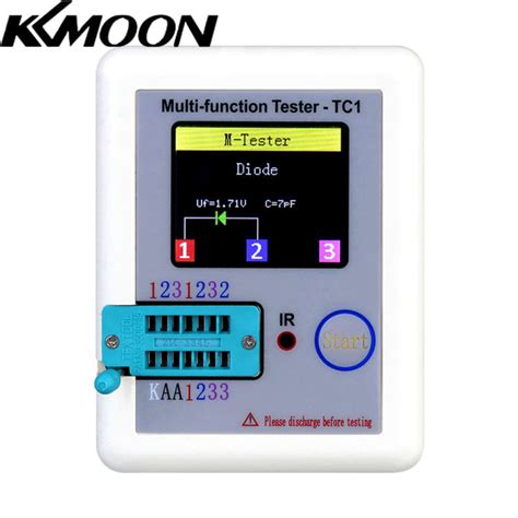 Colorful Display Transistor Tester Multi Functional TFT Backlight Didoe Triode Capacitance