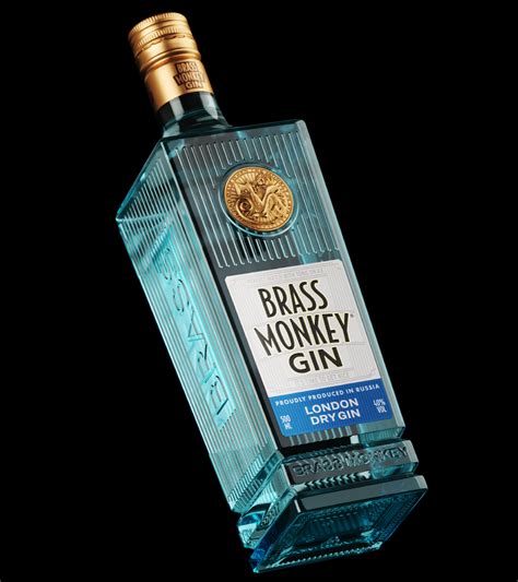 Brass Monkey Gin Jacomy And Mayne Studio