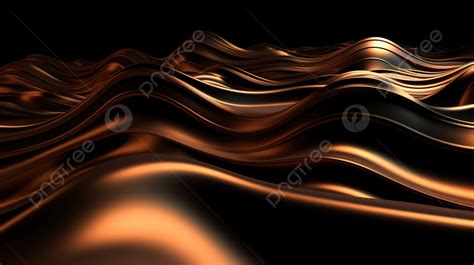 3d 렌더링에서 금속 물결 모양의 추상 배경 황금 물결 골드 웨이브 황금 효과 배경 일러스트 및 사진 무료 다운로드 Pngtree