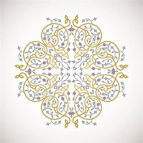 Vector Ornamental Decorative Element Stock Vector Illustration Of Boutique Damask 90379416