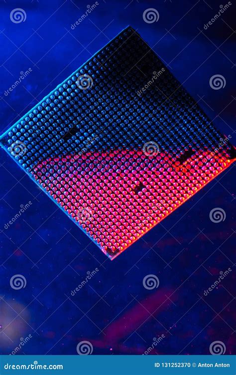 Cpu Ram Technology Of Cyber Electronic Concept Technology Arthouse Overheating Of The Central