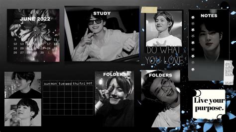 Bts Black Aesthetic Wallpaper For Laptop At James Bodenhamer Blog