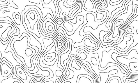 Premium Vector Vector Pattern Topographic Map Very Suitable For