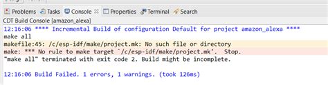Amazon Alexa Compilation Error On ESP IDF Windows Issue 169