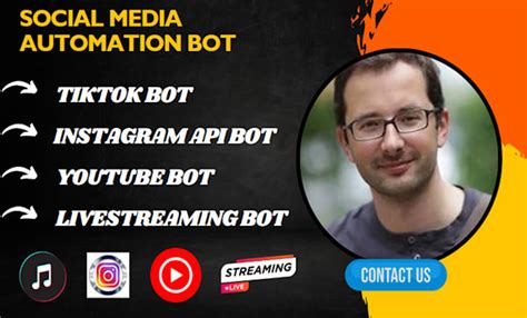 Build Automated Tiktok Bot Livestreaming Bot Instagram Api Bot Youtube Bot By Beliindaj Fiverr