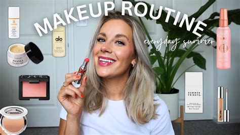 Everyday Summer Makeup Routine Fresh And Glowy Youtube