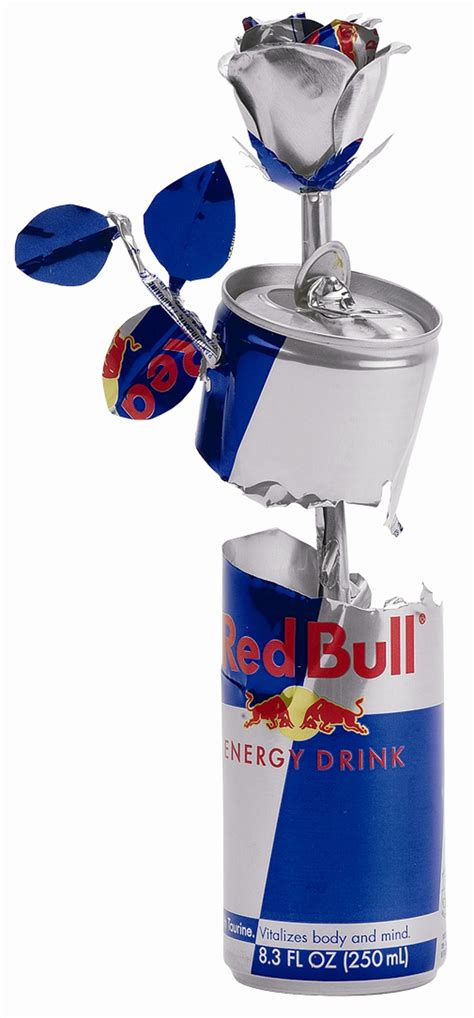 Red Bull Bull Art Red Bull Can Crafts