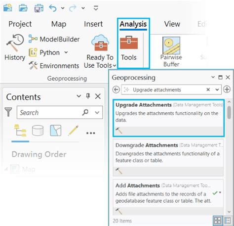 Upgrade Attachments—arcgis Pro Documentation