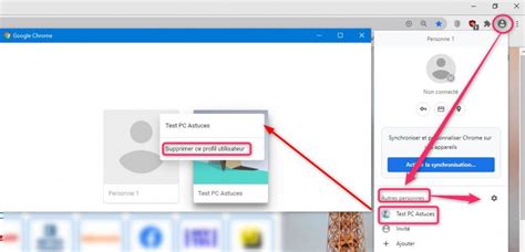 Comment Supprimer Un Profil Utilisateur Dans Chrome