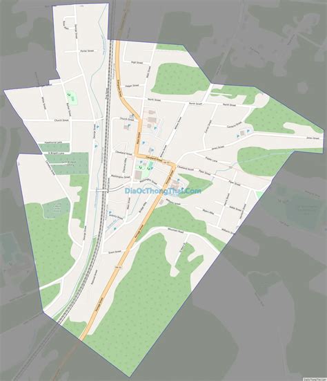 Map Of Lilly Borough Pennsylvania Thong Thai Real