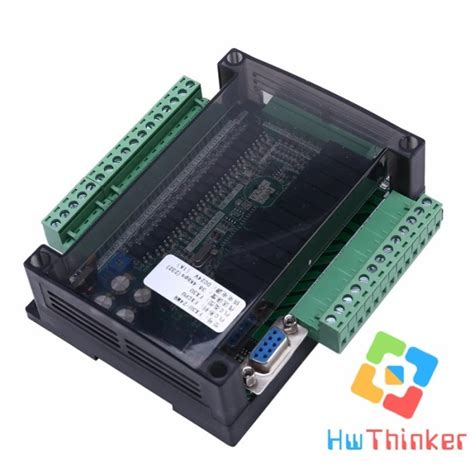 Jual Plc Industrial Control Board Fx3u 24mr Fx3u 24mt 14di 10do 6ad 2da Rs232 Rs485 Modbus Rtu