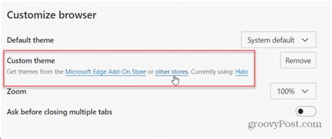 How To Apply Custom Themes On Microsoft Edge