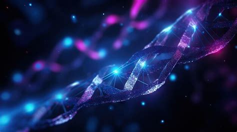 Premium Photo A Visual Representation Of A DNA Helix Showcasing The Doublehelix Shape Of The