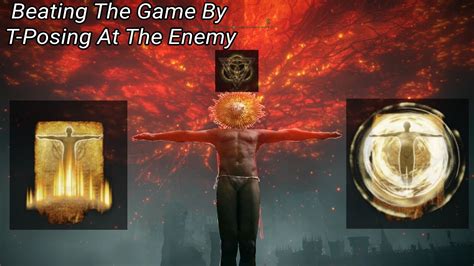 Can You Beat Elden Ring By T Posing To Assert Dominance Youtube